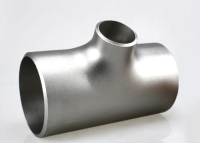 China Butt Weld Stainless Steel 304 Sch40 Reducer Tee Pipe Fittings 1-2 Inch for sale