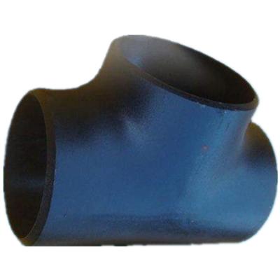China Hydrostatic Pressure Tested Stainless Steel Butt Weld Equal Tee ASME B16.9 SCH40 for sale
