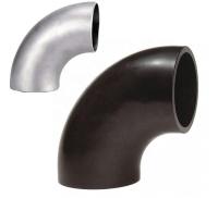 China Carbon Steel Butt Welding 90 Deg Elbow Pipe Fitting SCH40S ANSI B16.9 for Oil Gas Water for sale