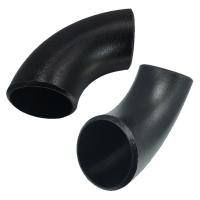China Butt Welded Carbon Steel 90 Degree Elbow SCH40 Pipe Fittings Weldable Custom Size for sale