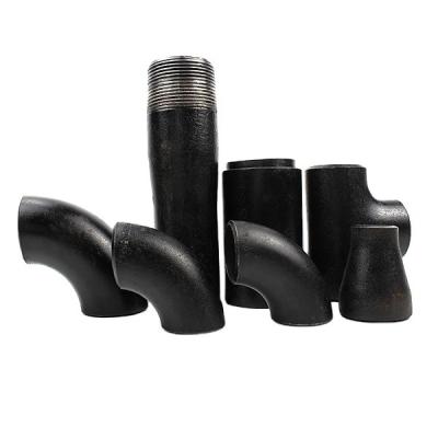 China Carbon Steel Butt Welded Pipe Fitting 90 Degree Elbow for sale