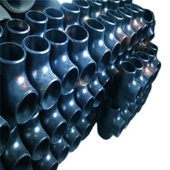 China Carbon Steel Butt Welded Tee ANSI B16.9 A234 WPB 1/2 to 24 Inch Seamless Pipe Fitting for sale