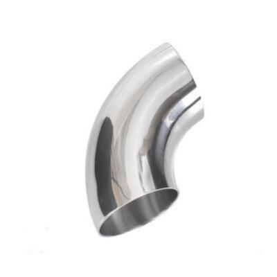 China Sanitary Stainless Steel 90 Degree Butt Weld Elbow 1/2-12 Inch SS304 SS316L for sale