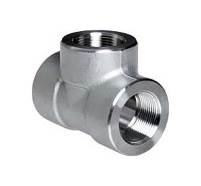 China Butt Welded Pipe Steel Tee Elbow Threaded Tee Pipe Fittings ASME ANSI B16.9 1/2-48 Inch for sale