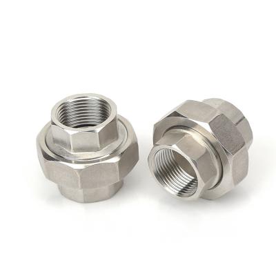 China Carbon Steel Threaded Union Pipe Fitting Butt Welding Union BW 1/2 to 2 Inch for sale