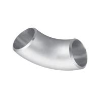 China 1.5 Inch Sch40 90 Degree Seamless Pipe Elbow Stainless Steel Welded Sanitary Fitting for sale