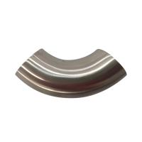 China Stainless Steel KF Elbow Vacuum Tube CF16 to CF350 Welding Connection for sale
