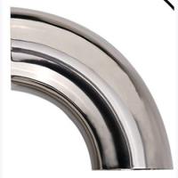 China Customized Large Diameter High Pressure High Strength Stainless Steel Pipe Fitting Elbow for sale