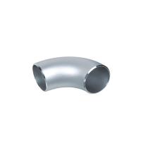 China 30 Degree Stainless Steel Elbow Forged Pipe Fitting 1 to 2 Inch Equal Flange Connection for sale