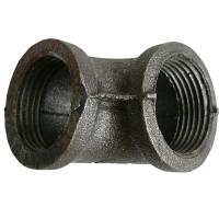 China 20mm-63mm 90 Degree Elbow Black Hot Dip Pipe Fitting Thread Pipe Fitting for sale
