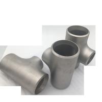 China ASME B16.9 Titanium Equal Tee R50400 GR.2 Schedule 40 8 Inch Butt Weld Pipe Fitting for sale