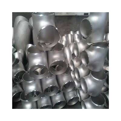 China Steel Fittings Straight Tee 1/2-48 Inch Equal Reducing Tee Butt Welding Fittings for sale