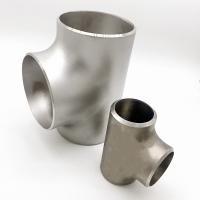 China ANSI B16.9 Equal Tee Butt Welding SMLS Pipe Fitting 1/4 to 40 Inch 304 Stainless Steel for sale