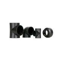 China Black Polyethylene Spigot Fittings for Butt Welding L63-L800 GS Certified for sale
