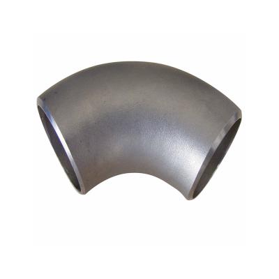 China Carbon Steel Press Fitting 90 Degree Bend Welded Butt Welded Pipe Elbows for sale