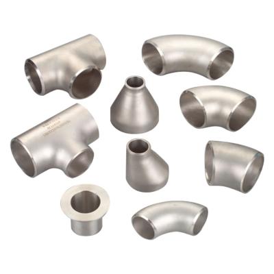 China Stainless Steel Tee Pipe Fittings ASME B16.9 Butt Welding Socket Welding Threaded 1/2 to 48 Inch for sale