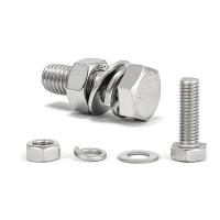 China DIN931 M27 Stainless Steel Hex Head Bolt Grade 8.8 Fully Thread Fastener for sale