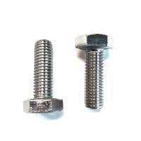 China 316 Stainless Steel Hex Bolt M3-M72 DIN933 ASME B18.2.1 Custom Length 6mm-600mm for sale