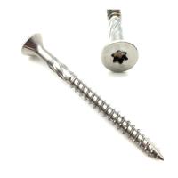 China Stainless Steel 304 316 Deck Screws A2-70 A4-80 Flat Head Metric Fasteners for sale
