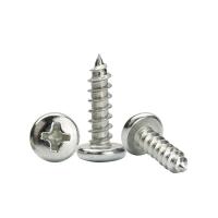 China Custom Self Tapping Screws for Plastic M1.4 to M6 Stainless Steel Pan Head Phillips Drive for sale
