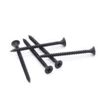 China Self Tapping Drywall Screw C1022A Steel 6-10 Diameter 13-200mm Length Black Zinc for sale