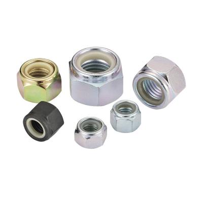 China Zinc Plated Flanged Steel Hexagon Welding Nuts M20 Metric Heavy Industry Fasteners for sale
