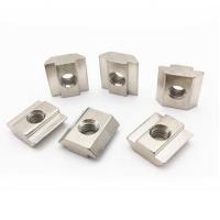 China Carbon Steel Square T Slot Self Locking Clinch Nut M5 Custom Fastener for sale