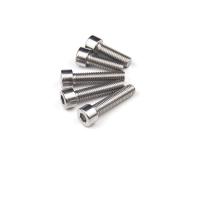 China Stainless Steel Hex Bolts DIN933 M5-M42 Allen Bolt Plain Finish CE Certified for sale