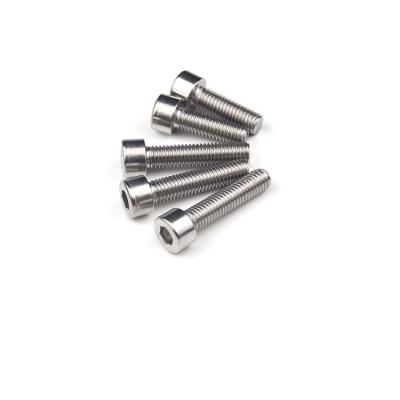 China Stainless Steel Hex Bolts DIN933 M5-M42 Allen Bolt Plain Finish CE Certified for sale