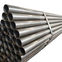 China ASTM A709-50W A423 Gr 1 Corten-B Weathering Seamless Steel Pipe 48 Inch Spiral Groove Tube for sale
