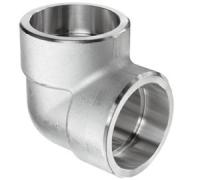 China ASME B16.11 3000LB 1/2 Inch 90 Degree Elbow Socket Weld Forged Fitting UNS N10276 for sale