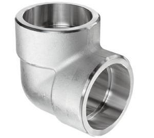China ASME B16.11 3000LB 1/2 Inch 90 Degree Elbow Socket Weld Forged Fitting UNS N10276 for sale