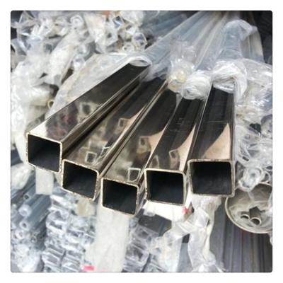 China ASTM 316 Stainless Steel Seamless Square Pipe 2BB Surface Finish ±1% Tolerance for sale