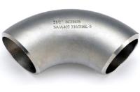 China 304 Stainless Steel SCH10S Butt Weld 90 Degree Long Radius Elbow 1/2 to 48 Inch for sale
