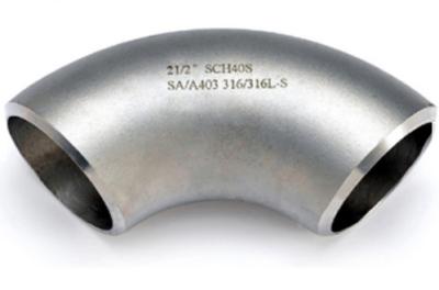 China 304 Stainless Steel SCH10S Butt Weld 90 Degree Long Radius Elbow 1/2 to 48 Inch for sale
