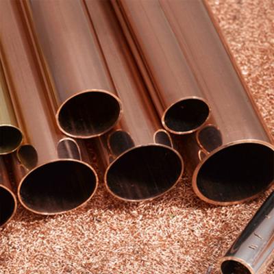China Seamless Copper Nickel Pipe ASTM B111 6 Inch SCH40 99.9 Percent Copper Tube 2mm to 914mm OD for sale
