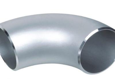 China Butt Weld Stainless Seamless Steel Pipe Fittings 90° LR Elbow 16mm Sch40 for sale