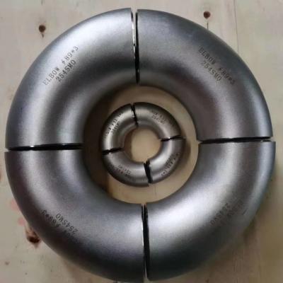 China Duplex Stainless Steel 90 Deg Elbow 254MO F44 A403 WPS31254 Butt Welding Pipe Fitting 6-800mm OD for sale