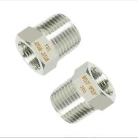 China Copper Nickel Alloy C70600 90/10 Forged Threaded Bushing Reducer 3000LB Pipe Fitting for sale