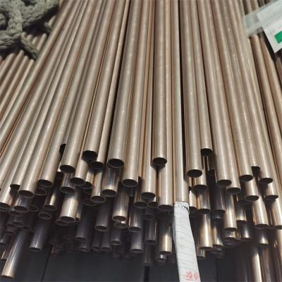 China Seamless Copper Nickel Tube C70600 ASTM B111 Custom OD Wall Thickness for sale