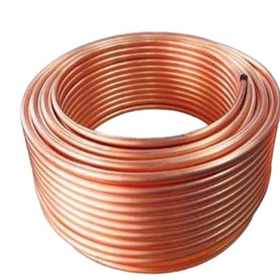 China Copper Nickel Tube Pipe Connector Fittings Refrigeration Tube 1/4 3/8 Inch OD for sale