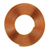 China Type K L M Air Conditioner Pancake Coil Copper Tube 6.35mm OD 0.7mm Wall for HVAC for sale