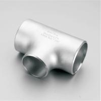 China Super Duplex Stainless Steel Equal Tee 1/2-48 Inch Butt Welded Pipe Fitting for sale