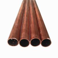 China Seamless C12200 Copper Nickel Alloy Tube Large Diameter 1/4 to 5/8 Inch Copper Pipe 0.3-3.0mm Wall for sale