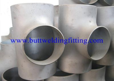 China Stainless Steel Butt Weld Equal Tee A403 WP304 316 1/2-96 Inch SCH10-XXS for sale