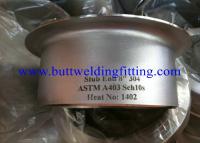 China Threaded Flanges SS Stub End ASME B36.10M 1/8-48 Inch Sch40-160 for sale