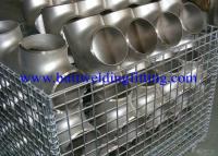 China CUNI 90/10 Butt-welding Equal Tee Copper Nickel Pipe Fittings DIN/ASME C70600 for sale