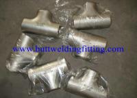 China CUNI 90/10 Butt-welding Equal Tee Copper Nickel Pipe Fittings DIN/ASME C70600 for sale