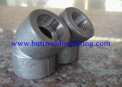 China ANSI B16.11 Forged Pipe Fittings Socket Weld Elbow 3000LB 6000LB Carbon Steel for sale