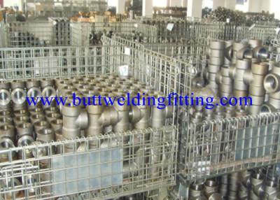 China ASTM A182 F22 Steel Forged Fittings Elbow Tee Reducer SW 3000LB 6000LB ANSI B16.11 for sale